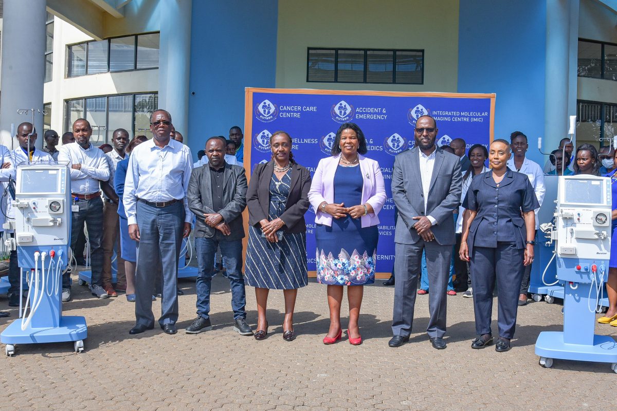 KUTRRH Launches 20 Dialysis Machines – Kenyatta University Teaching ...