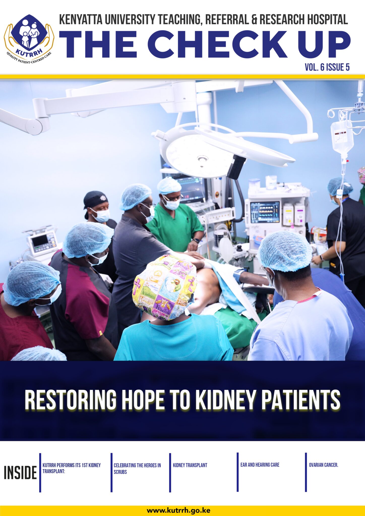 KUTRRH Checkup Newsletter vol 6 issue 5 – Kenyatta University Teaching ...